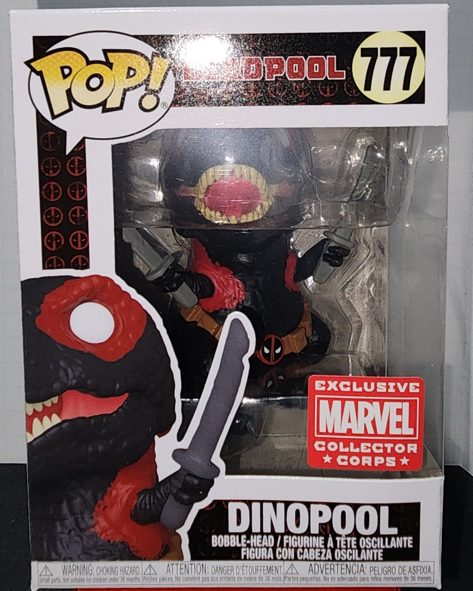 Marvel: Deadpool Dinopool funko pop 777 – 4BDN Collectibles
