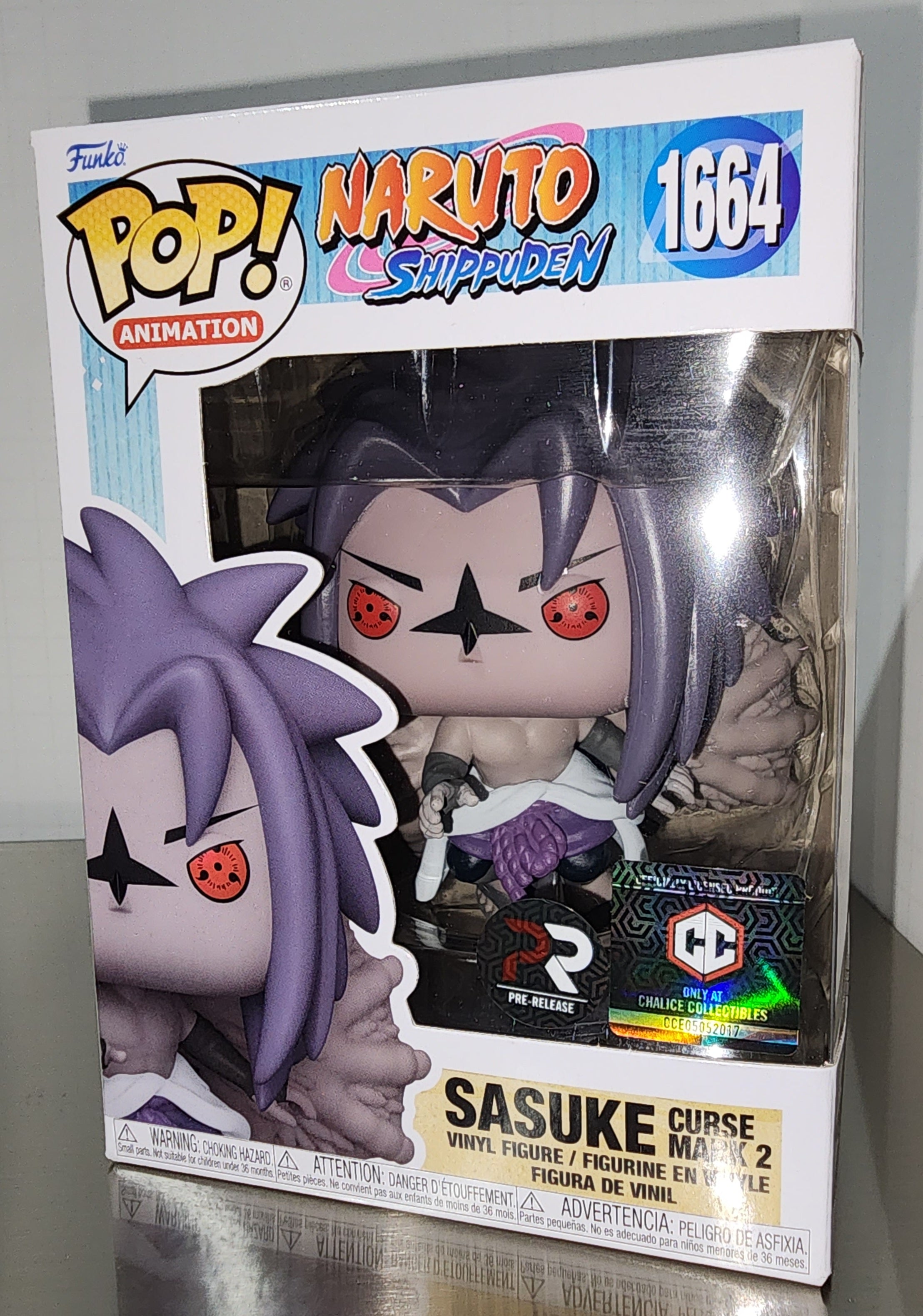 NARUTO SHIPPUDEN Funko Pop - SASUKE CURSE MARK 2 1664 – 4BDN Collectibles